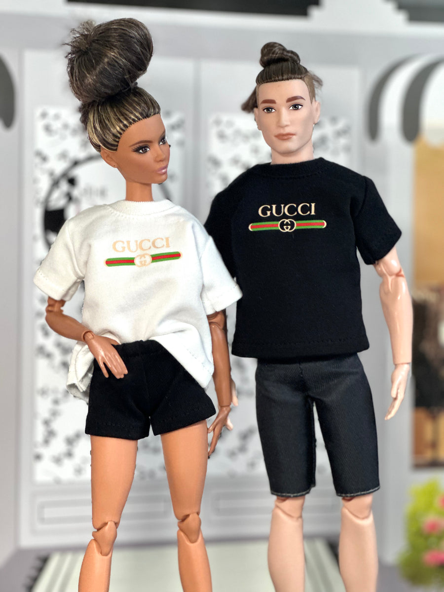 Barbie doll t shirt with logo – The Doll Tailor