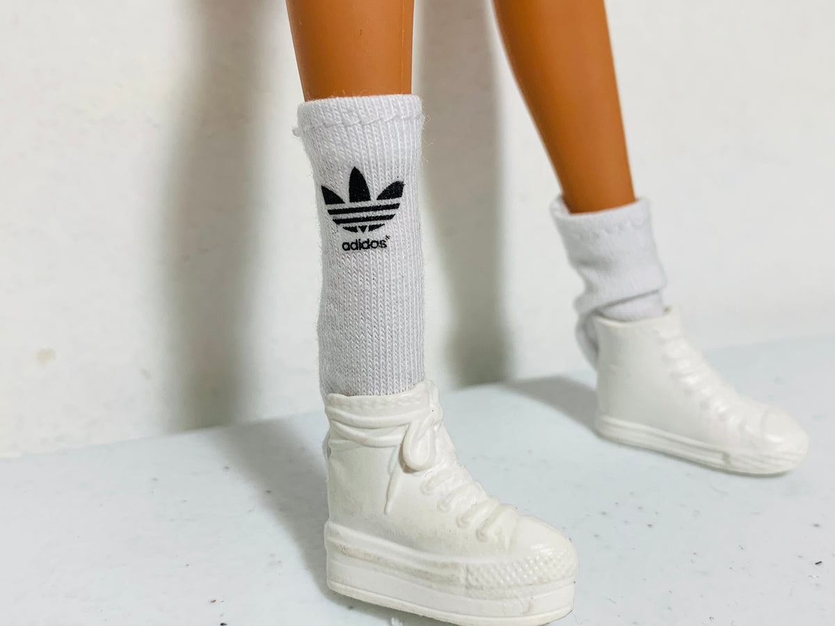 White Socks For Barbie Miniature Socks The Doll Tailor